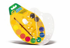 Acuarela CR 12 Watercolours Paint Palette 98434 | CRAYOLA