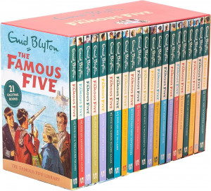 Famous Five 21 Series Books Box Set pack collection By Enid Blyton ...