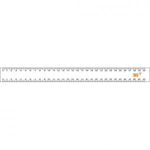 Rigla transparenta Yes 30 см 370344 (48) | YES