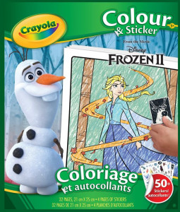 Set de creatie CR Frozen Col.-Stick.Book 04-5864 | CRAYOLA