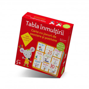 Tabla inmultirii. Carte cu jocuri de asociere si potrivire | | книга
