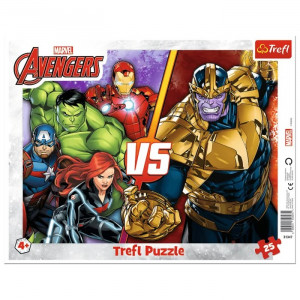 trefl-31427-puzzles-25-frame-the-invincible-avengers-team-disney-marvel ...