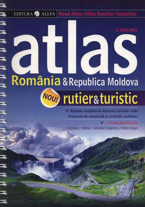 Atlas rutier Romania & Republica Moldova | Furtuna C. Carte