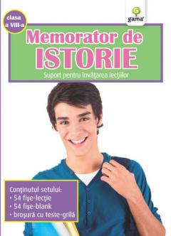 Memorator de istorie. Clasa a VIII-a | Carte