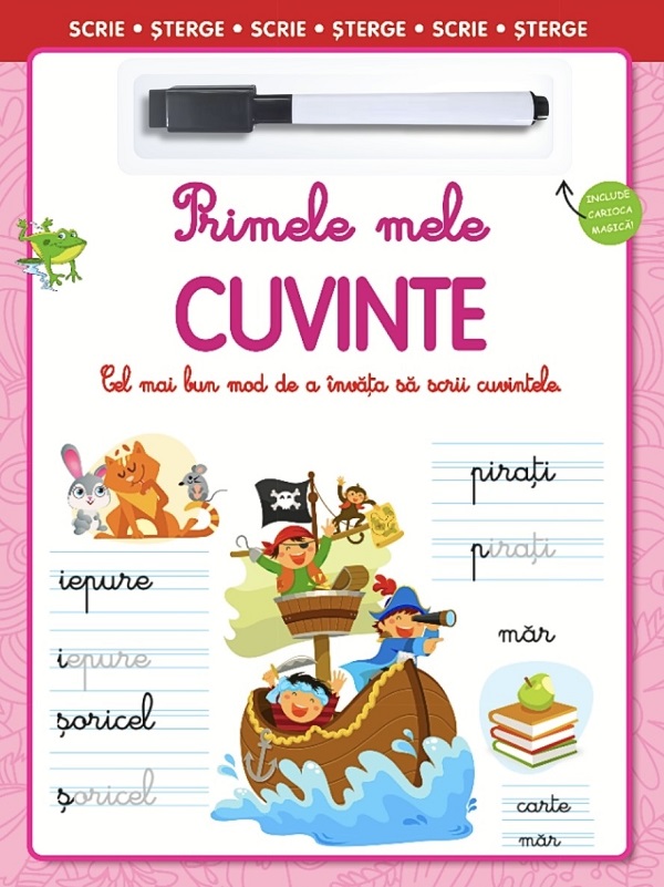 Primele cuvinte scrie si sterge | Carte
